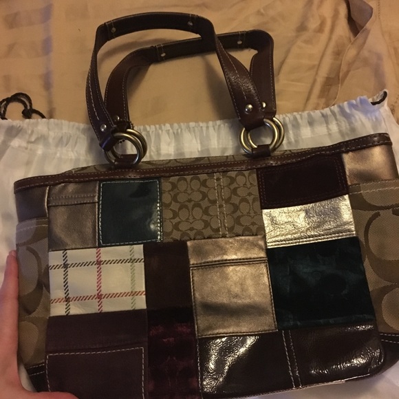 Coach | Bags | Gorgeous Limited Edition Patchwork Coach Bag | Poshmark